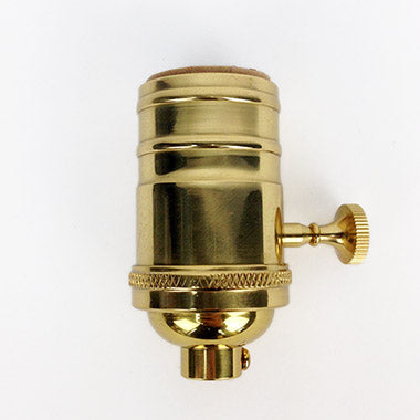 SOCKET: 4-PIECE with ON/OFF TURN KNOB – Sundial Wire